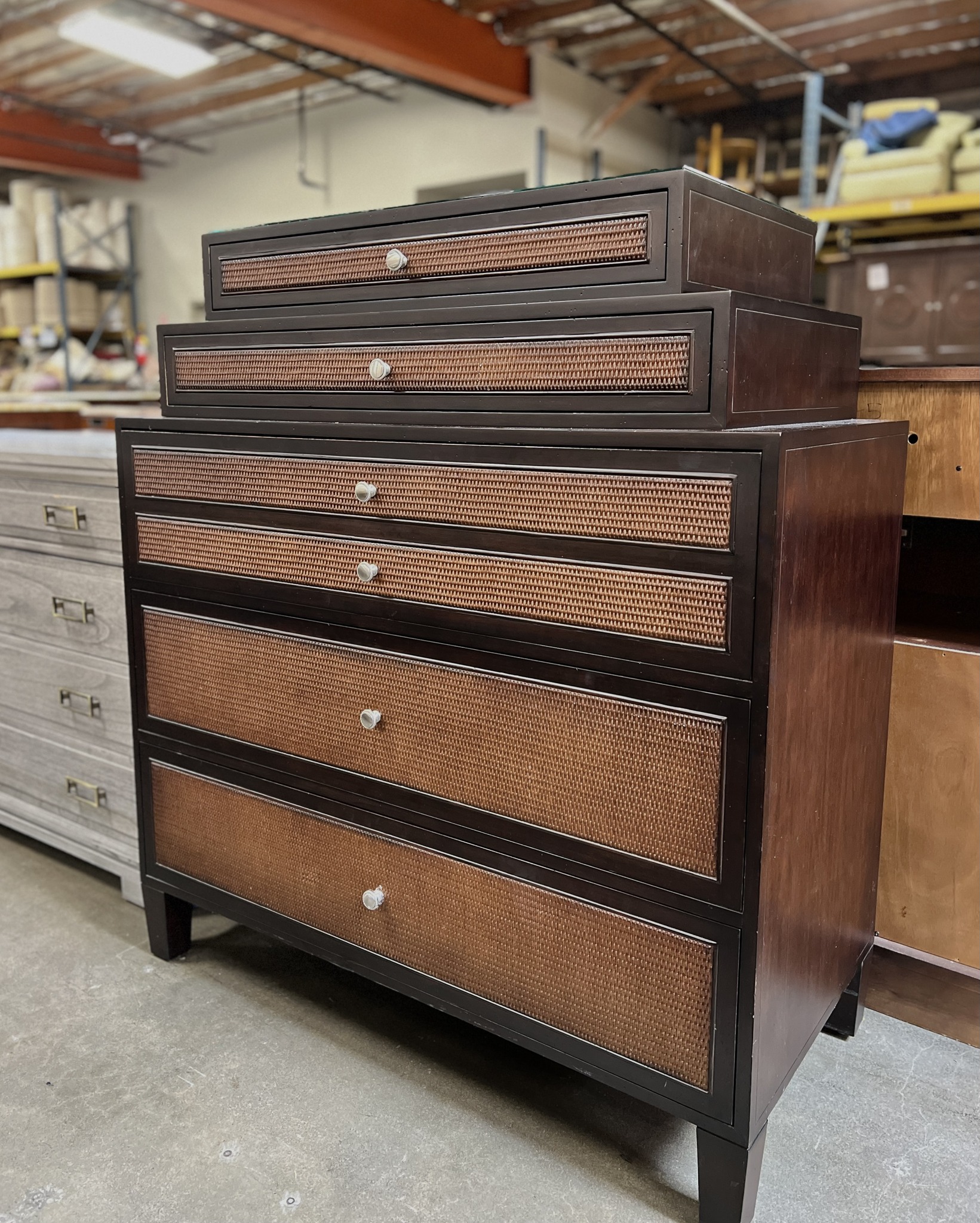Hotel Surplus: Decca stepped chest