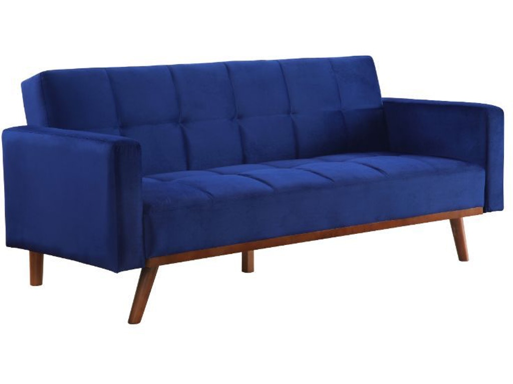 Hotel Surplus: Tatiana Blue Adjustable Sofa