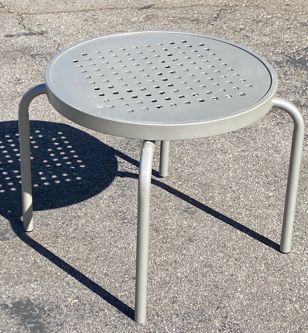 Hotel Surplus: Tropitone Outdoor Side Table - Ritz Carlton Marina Del Rey