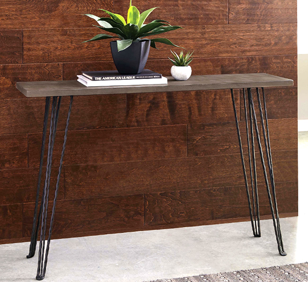 Hotel Surplus: Kay Concrete Composite Hairpin Leg Console